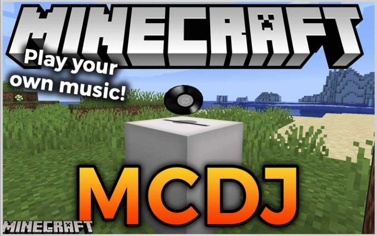 MCDJ (custom music discs) Mod 1.12.2 - Minecraft PC