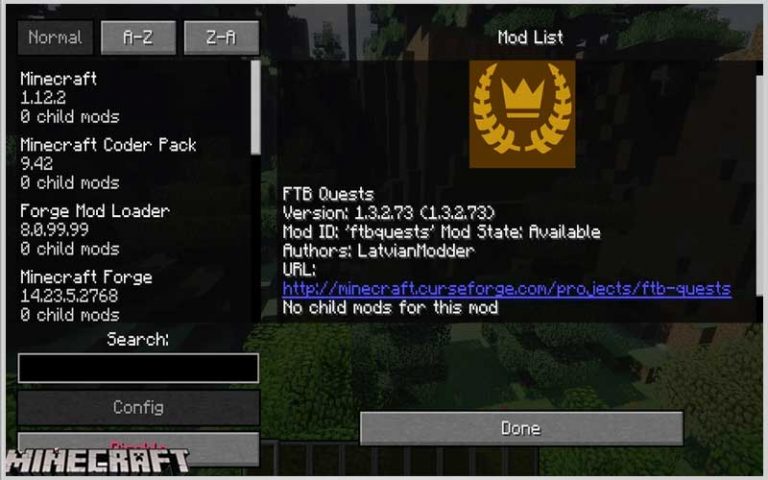 FTB Quests 1.12.2 - Minecraft PC