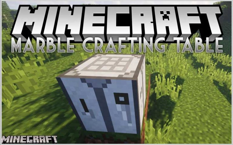 Marble Crafting Table Mod 1.12.2 - Minecraft PC
