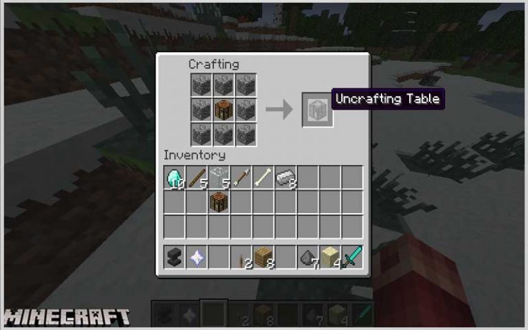 Simple Uncrafting Table (Fabric) Mod 1.17.1/1.16.5 - Minecraft PC